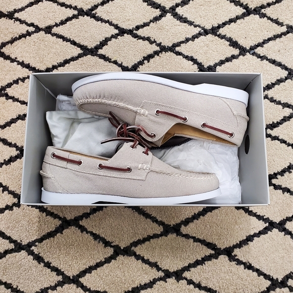 Peter Millar | Shoes | Peter Millar Washed Canvas Boat Shoes | Poshmark